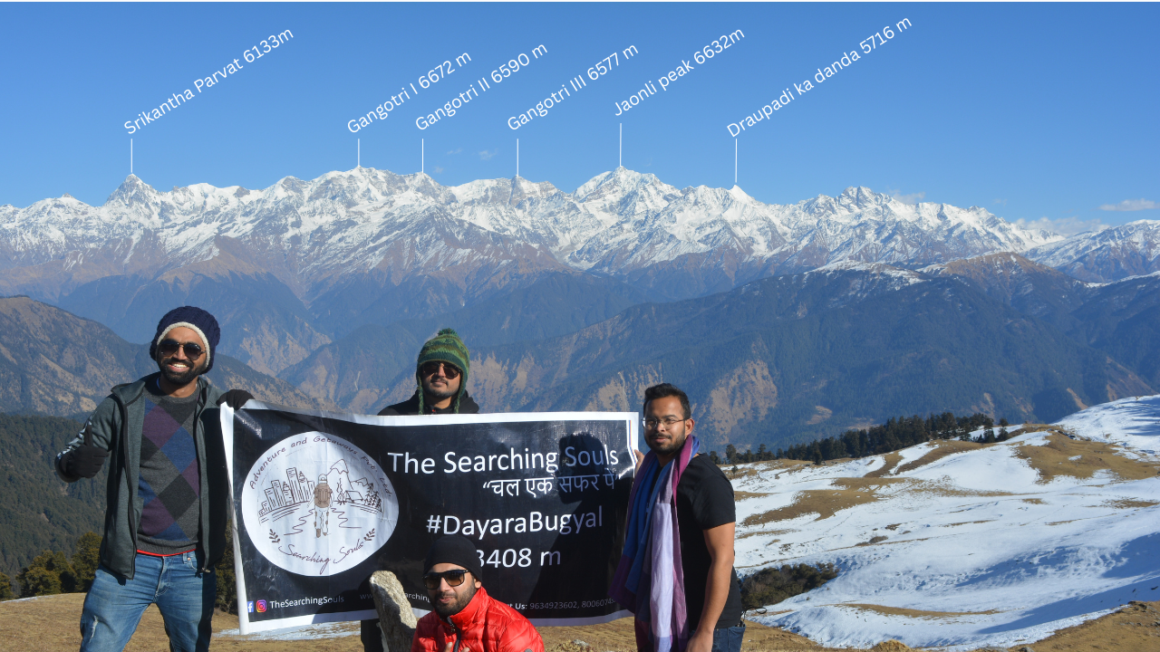 What Peaks are Visible from Dayara Bugyal Trek?